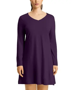 Hanro Sleep & Lounge Nightgown - Amethyst