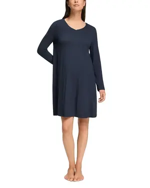 Hanro Sleep & Lounge Nightgown - Deep Navy