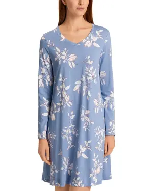 Hanro Sleep & Lounge Nightgown - Pearly Flower