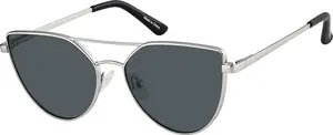 Zenni Cat-eye Sunglasses - Silver