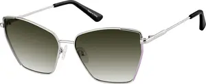 Zenni Cat-eye Sunglasses - Silver