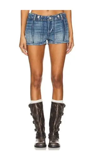Free People All Yours Denim Micro Short