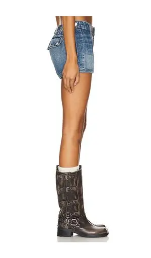 Free People All Yours Denim Micro Short