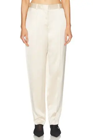 Women's Low-Waist Tailored Trousers