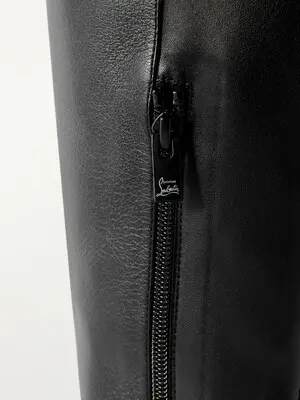 CHRISTIAN LOUBOUTIN Jane Botta 55 Leather Knee Boots