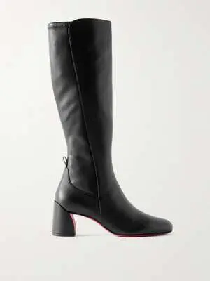 CHRISTIAN LOUBOUTIN Jane Botta 55 Leather Knee Boots