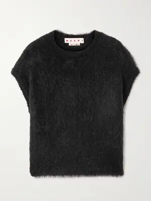 Marni Brushed Mohair-blend Sweater