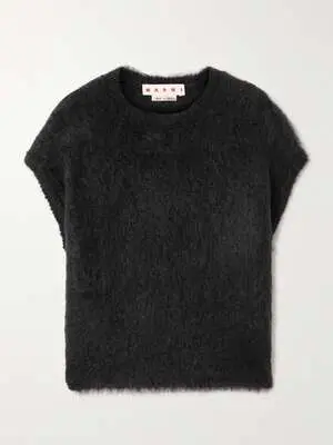 Marni Brushed Mohair-blend Sweater