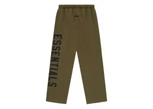 Fear Of God Essentials Fleece Relaxed Sweatpant - Olive