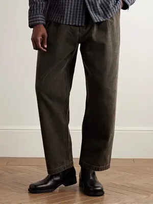 AGOLDE Slater Straight-leg Pleated Jeans