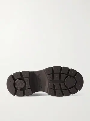 Moncler Hevea City Leather Boots - Brown