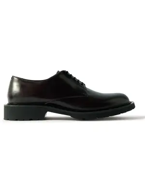 Saint Laurent Army Patent-leather Derby Shoes