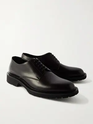 Saint Laurent Army Patent-leather Derby Shoes