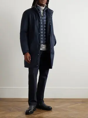 Herno Layered Padded Shell Down Coat