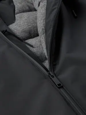 Zegna Quilted Padded Shell Hooded Down Jacket