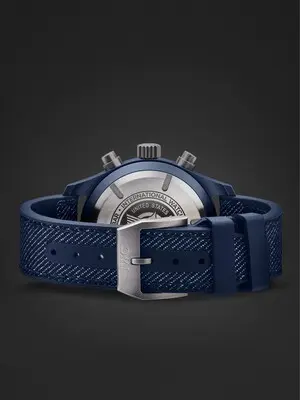 IWC SCHAFFHAUSEN Pilot’s Top Gun Oceana Automatic Chronograph 41.9mm Watch - Blue