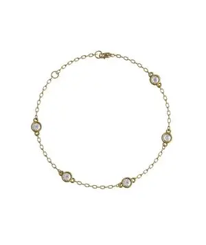 Olive Ave Jewelry Diamond Station Bracelet