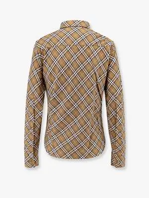 Burberry Organic Cotton Check Print Shirt