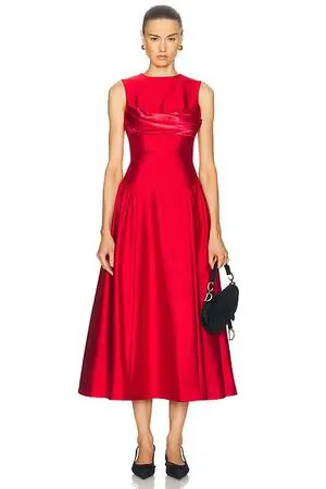 Rachel Gilbert Sawyer Fit And Flare Dress
