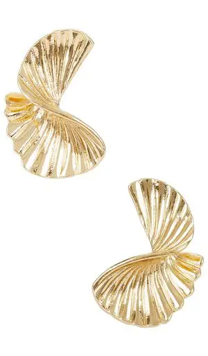 AMBER SCEATS Everly Earrings - Gold