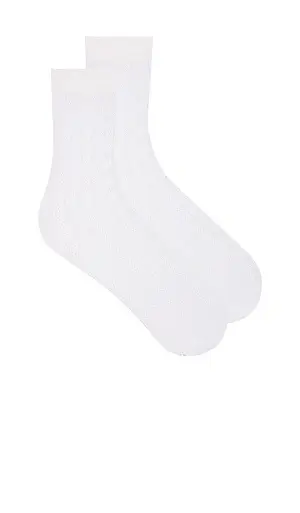 LOVERS AND FRIENDS Diana Socks - White