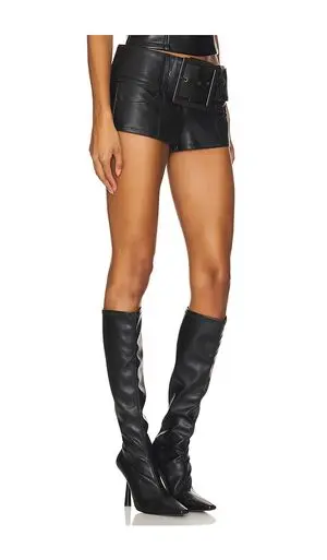NIIHAI Sandy Moto Shorts - Black