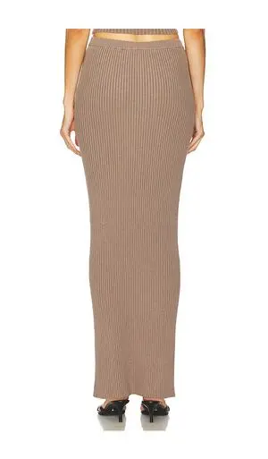 EAVES Ashlee Slinky Knit Skirt