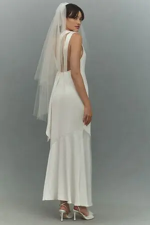 Bhldn Lilly Fingertip Veil
