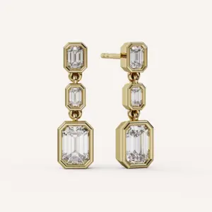 Olive Ave Jewelry Leon Trio Drop Earrings