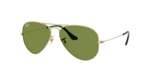 Ray-ban Aviator Large Metal Sunglasses - Green