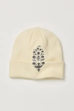 Free People Movement Iconic Butti Beanie Cream/silver