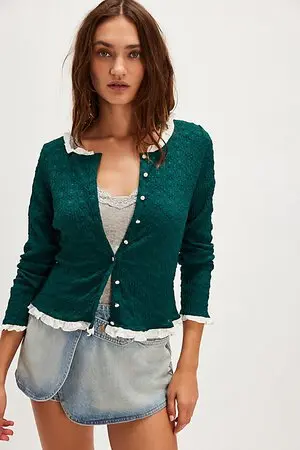 Free People Blackbird Cardi