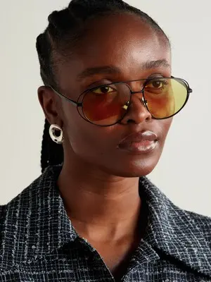 Bottega Veneta Aviator-style Sunglasses