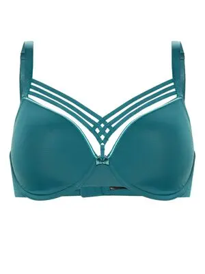 Marlies Dekkers Dame De Paris Plunge Bra - Blue