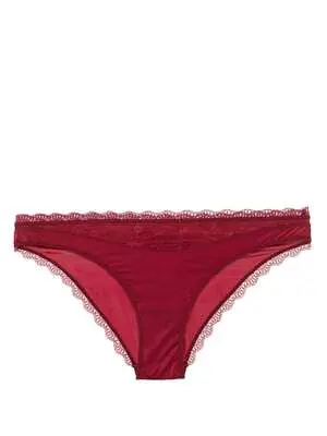Marlies Dekkers Carita Lace-panel Briefs - Red