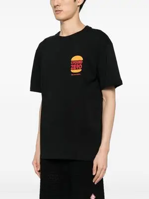 GROUND ZERO Logo-print Cotton T-shirt