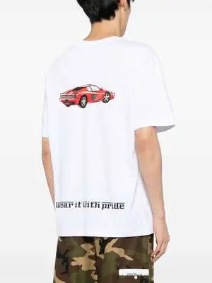 GROUND ZERO Logo-print Cotton T-shirt