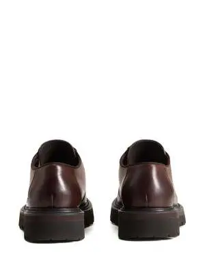 Woolrich Leather Derby Shoes - Brown