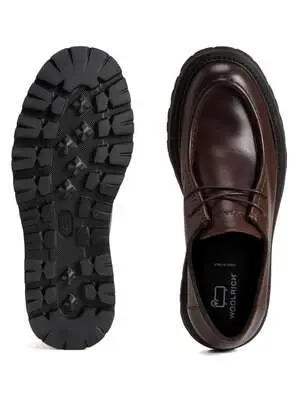 Woolrich Leather Derby Shoes - Brown