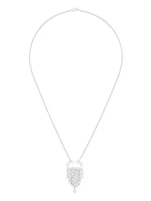 Yvonne Léon 18kt White Gold Scorpio Necklace - Silver