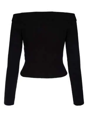 Alexander McQueen Off-shoulder Jumper
