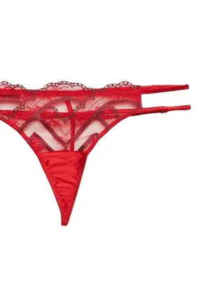 Fleur Du Mal Hendrix Thong - Red