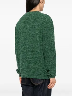 Maison Kitsuné Handwriting Comfort Cardigan - Green