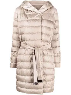 Women's Belted Padded Coats