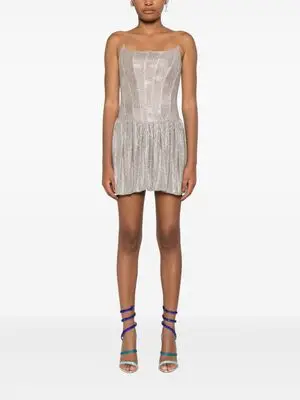 Giuseppe Di Morabito Crystal-embellished Mini Dress
