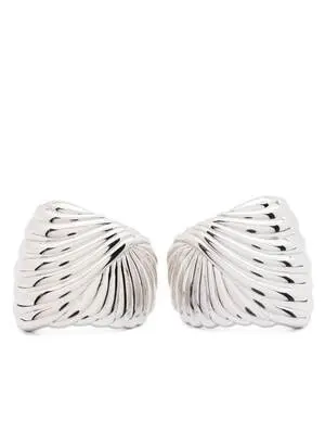 MISSOMA Ripple Stud Earrings - Silver