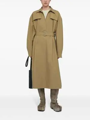 JIL SANDER Classic-collar Cotton Dress