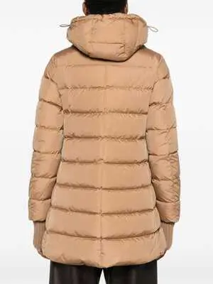 Herno Hooded Padded Coat - Brown