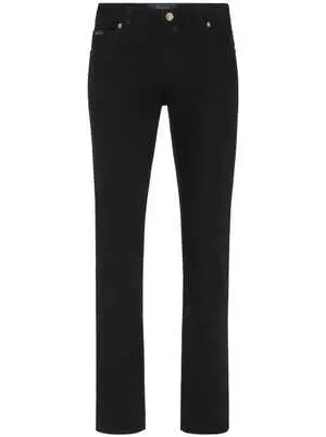 BILLIONAIRE Super Straight Cut Jeans - Black
