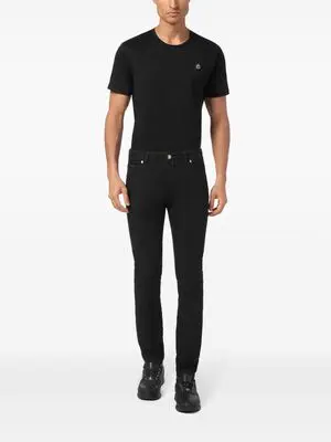 BILLIONAIRE Super Straight Cut Jeans - Black